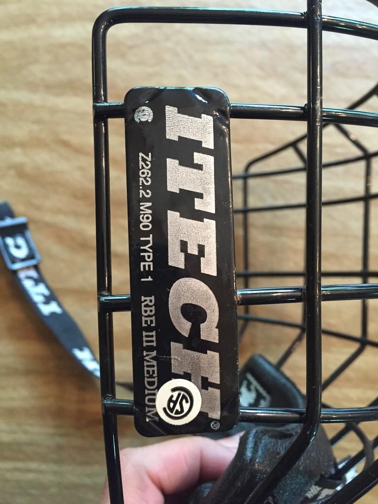 Used Itech RBE III Medium Black Hockey Cage | SidelineSwap
