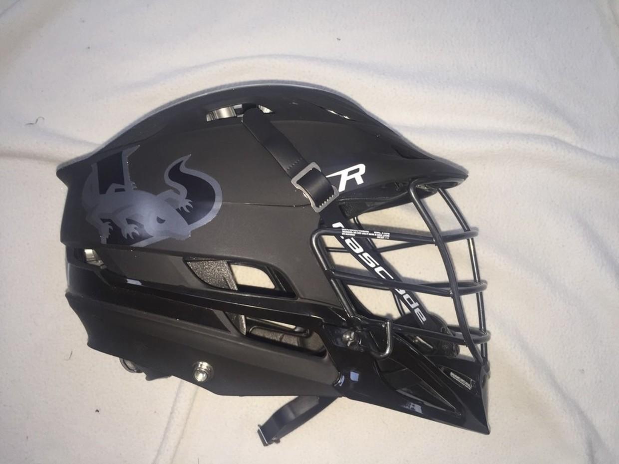 New York Lizards blacked out MLL all star helmet | SidelineSwap