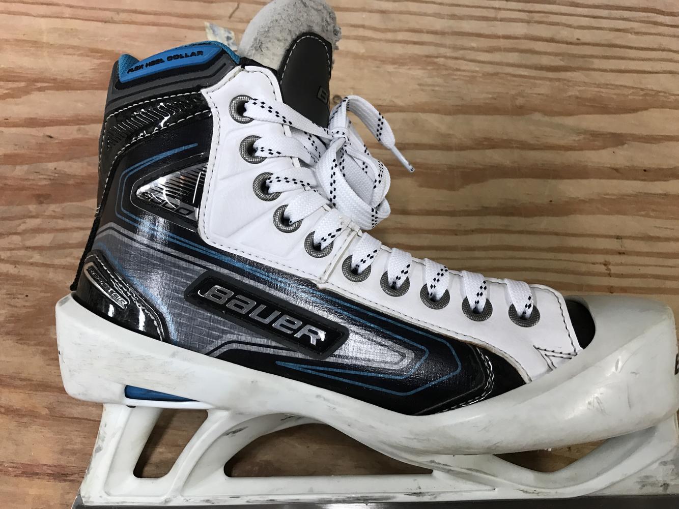 Bauer reactor 9000 goalie skates | SidelineSwap