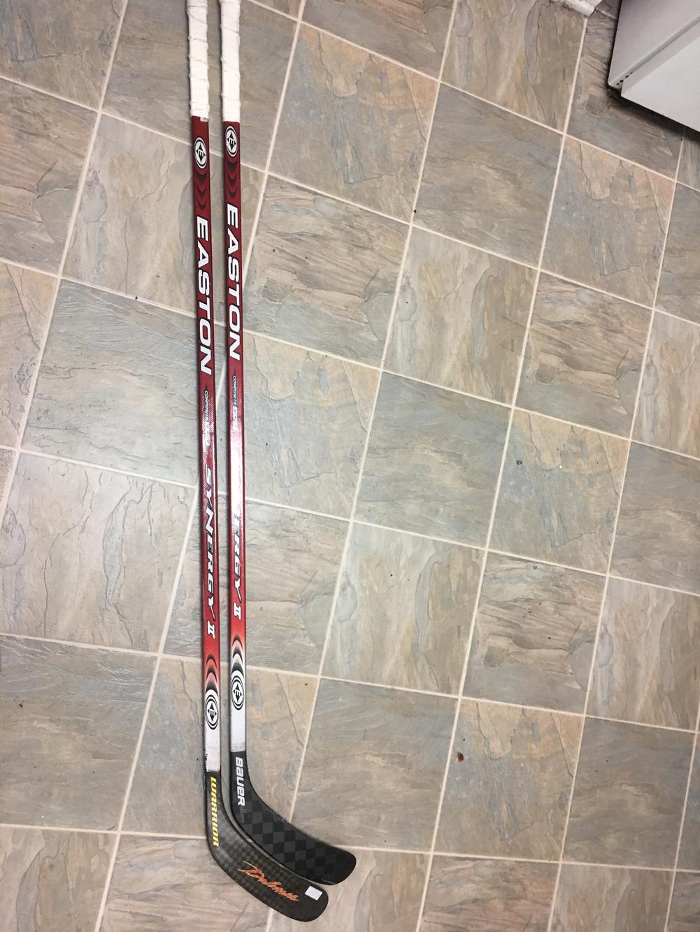 rare Easton synergy II two piece grip stick 100 flex | SidelineSwap