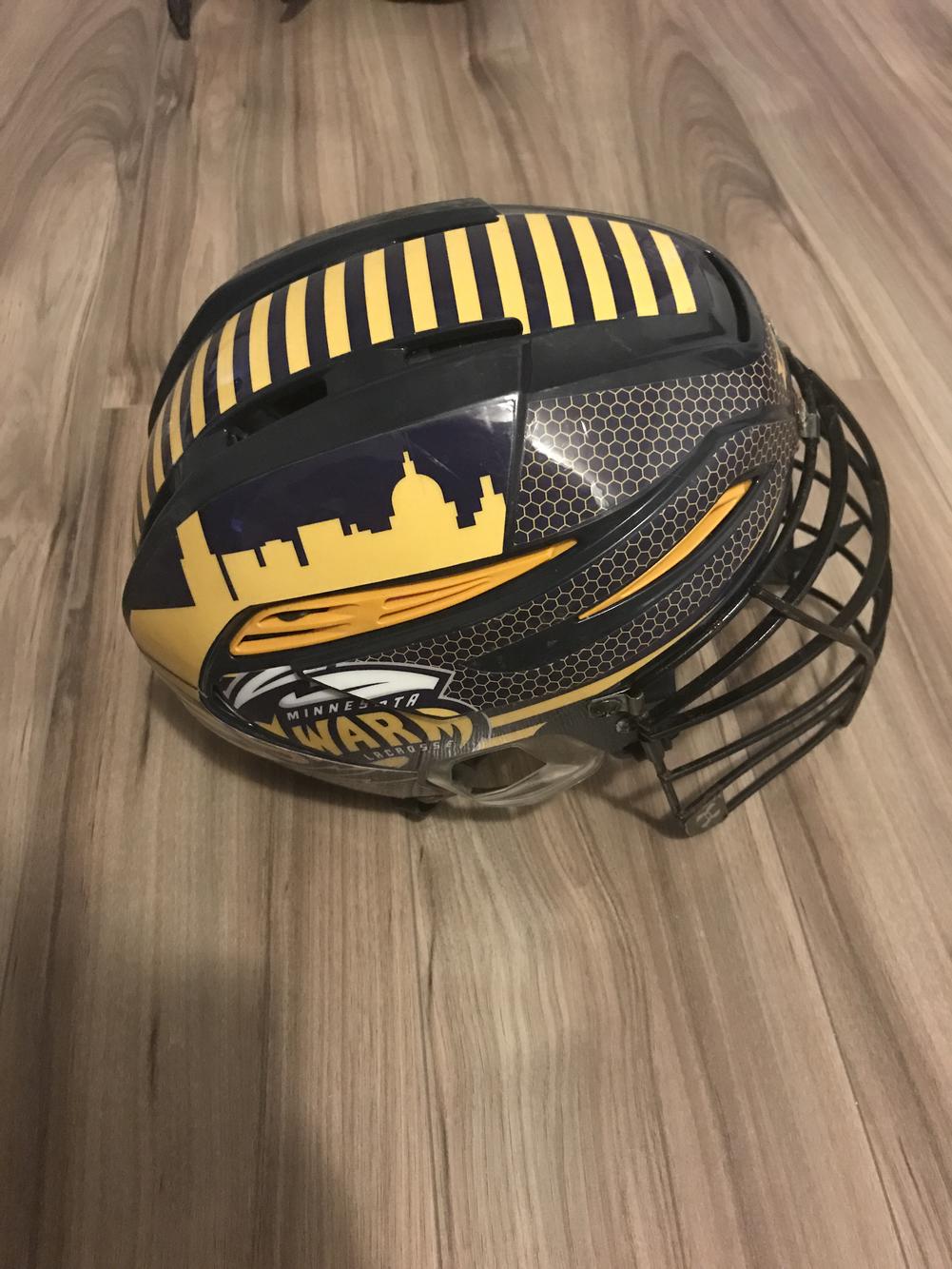 Official team helmet of the Minnesota swarm | SidelineSwap