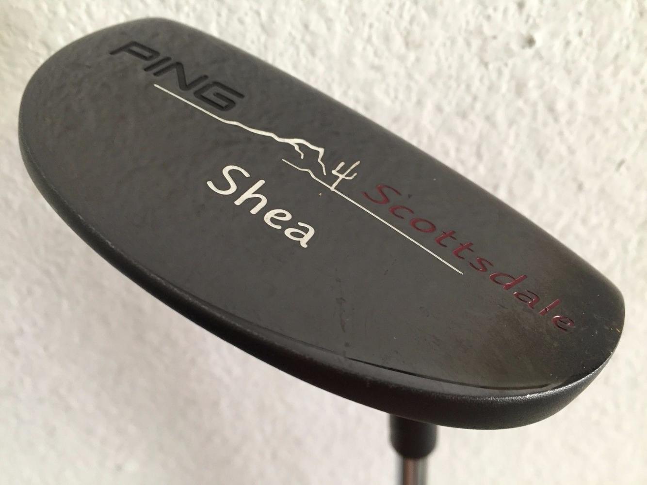 Ping Scottsdale Shea 35-inch putter w/ black and white Super Stroke ...