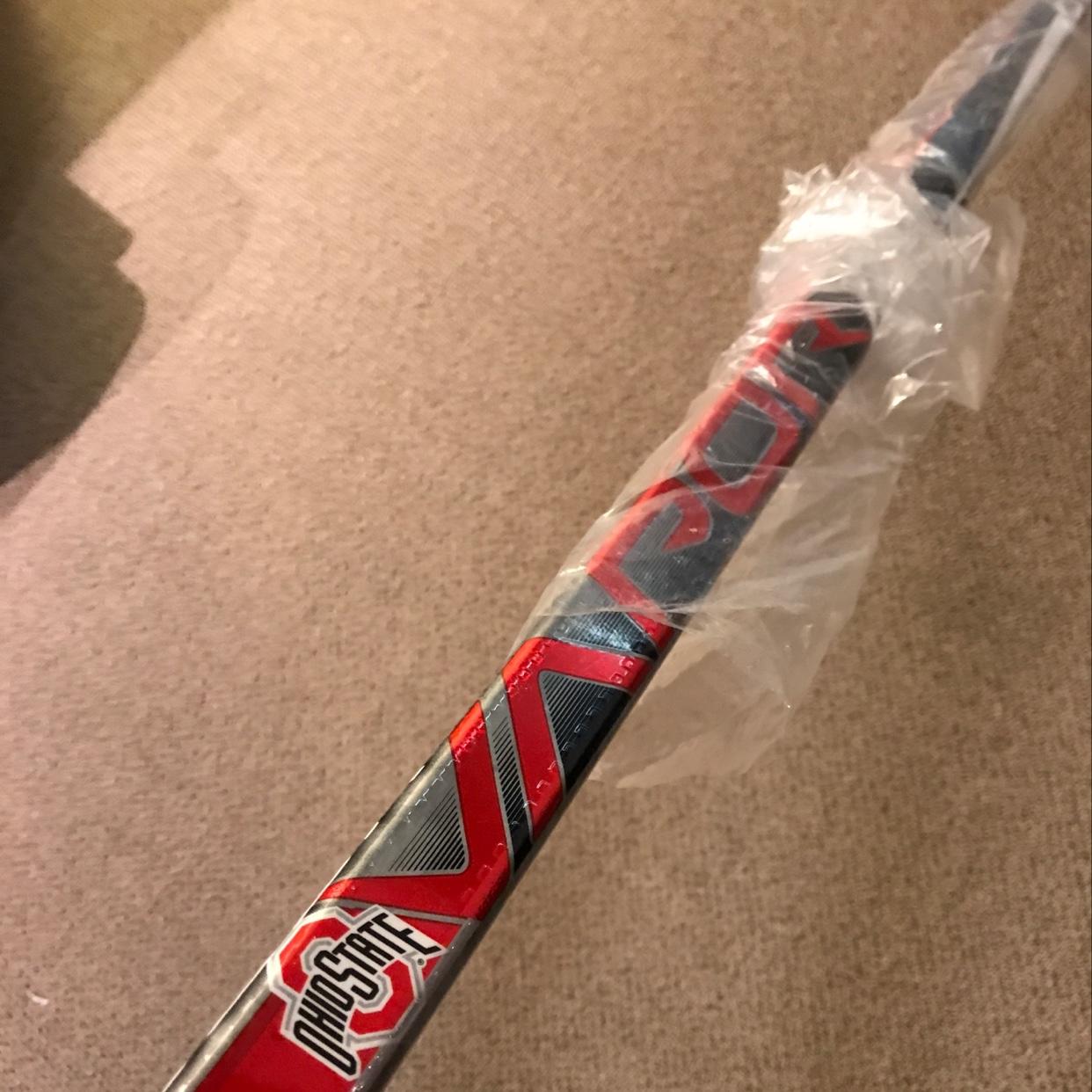 NEW Bauer 1x THE Ohio State University Stick. RH 82 Flex P106 Curve ...