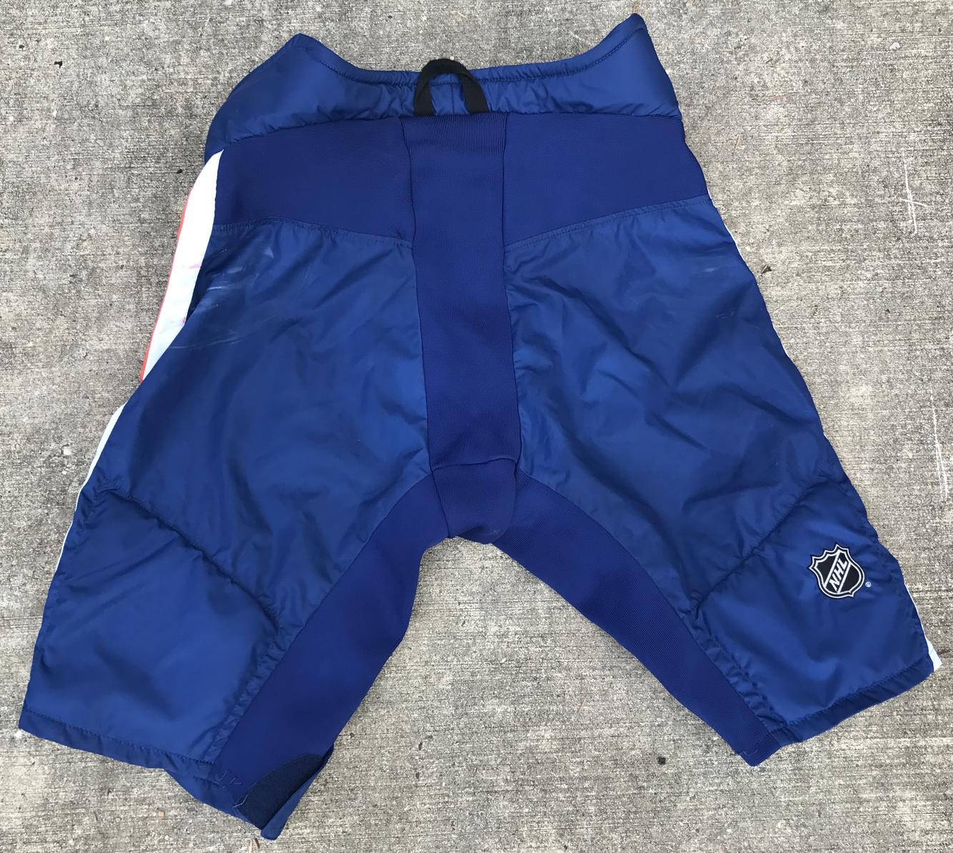 CCM PP90 Edmonton Oilers Pro Stock Hockey Shell Large + 2 Royal Blue ...