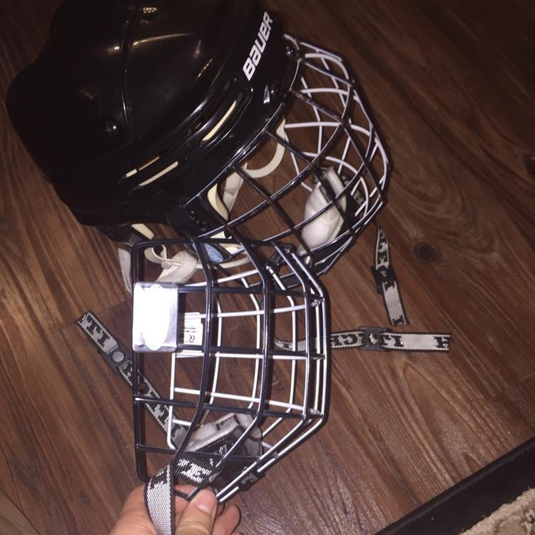 Bauer Small Itech RBE VIII i2 Oreo Cage | SOLD | Hockey Cages, Visors ...