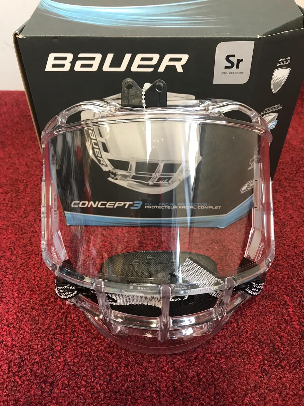 New Bauer concept 3 full shield | SidelineSwap