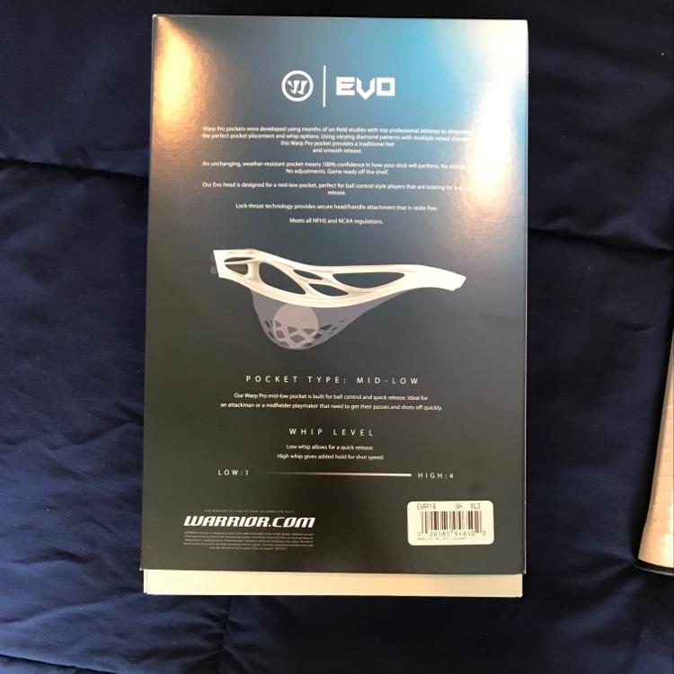 Brand New - Warrior Evo Warp Pro - Mid-Low Whip 3 | SidelineSwap