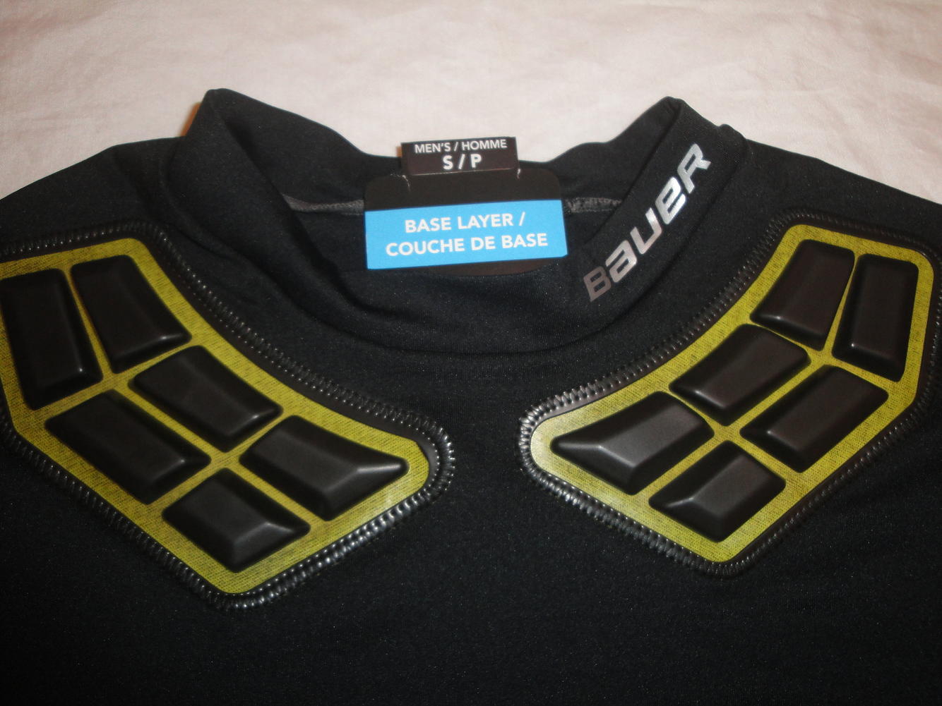 BAUER ELITE PADDED BASE LAYER 37.5 FLEXORB SENIOR SMALL NEW WITH TAGS ...