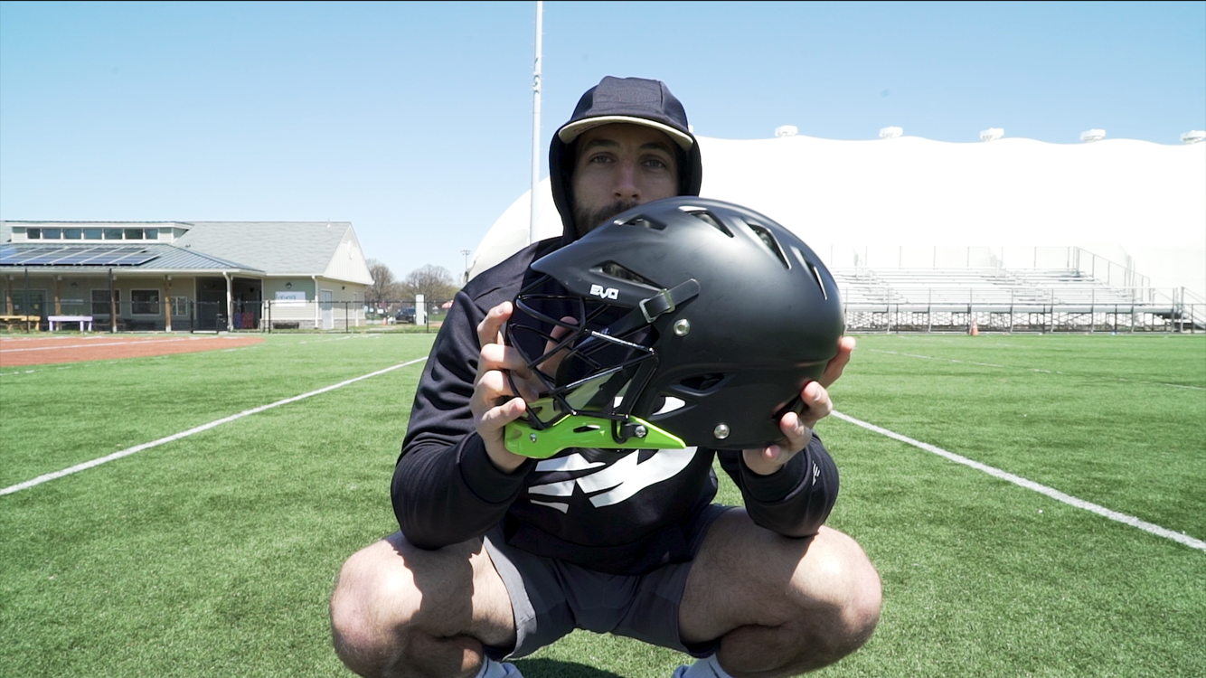 Paul Rabil's New York Lizards Training Camp Evo Helmet | SidelineSwap
