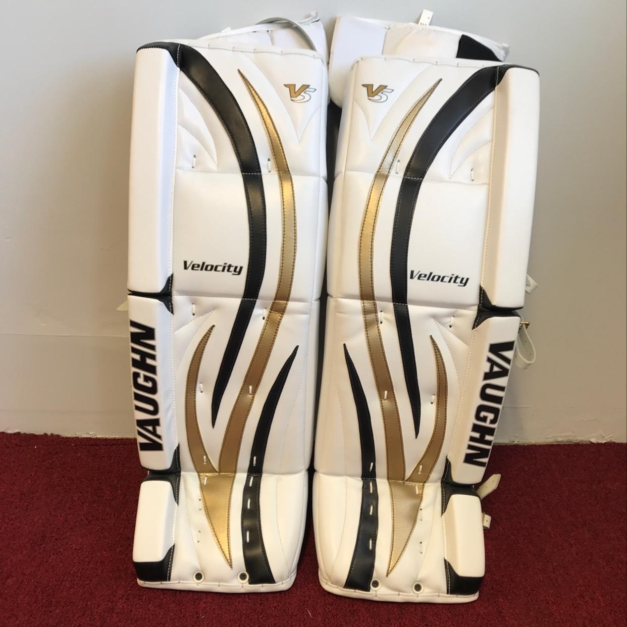 New Vaughn V5 Velocity 7990 34+1.5 Leg Pads | SidelineSwap