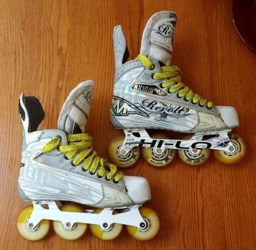 MISSION AXIOM T10 REVOLT Roller Hockey Skates LIMITED EDITION Size 9D ...