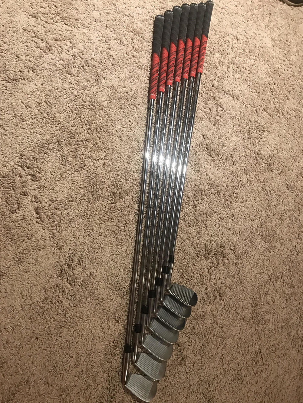 Nike Victory Red Split Cavity Forged Irons (4-PW; Lefty) | SidelineSwap