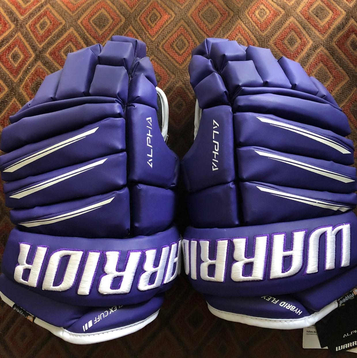 Warrior Alpha QX Pro Special Edition all Purple SynthTech Leather ...