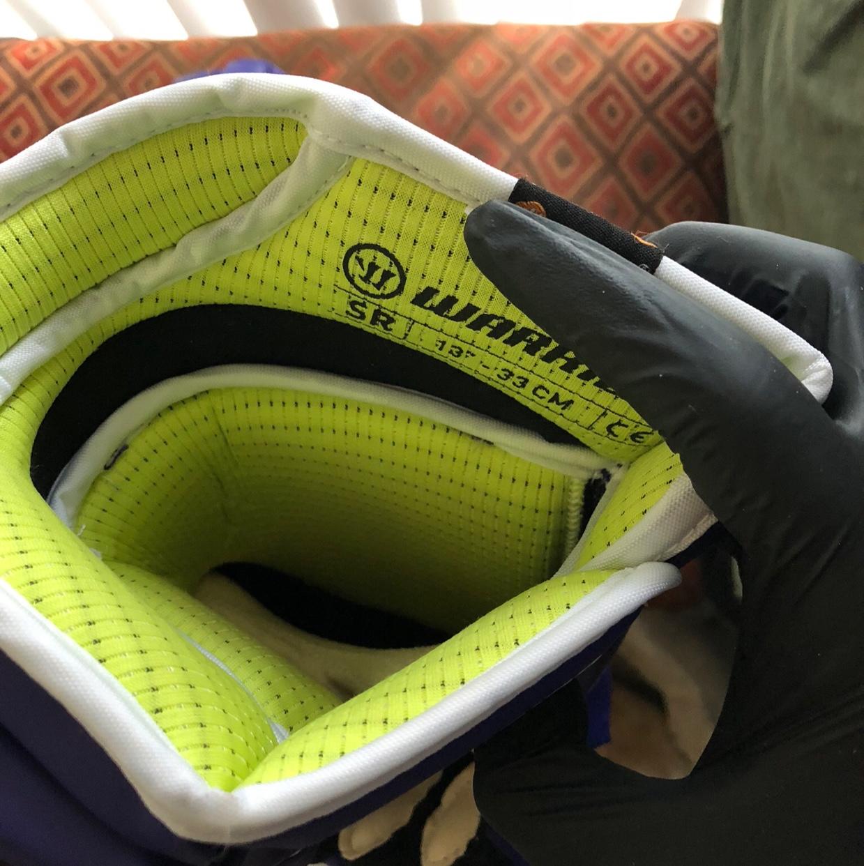 Warrior Alpha QX Pro Special Edition all Purple SynthTech Leather ...