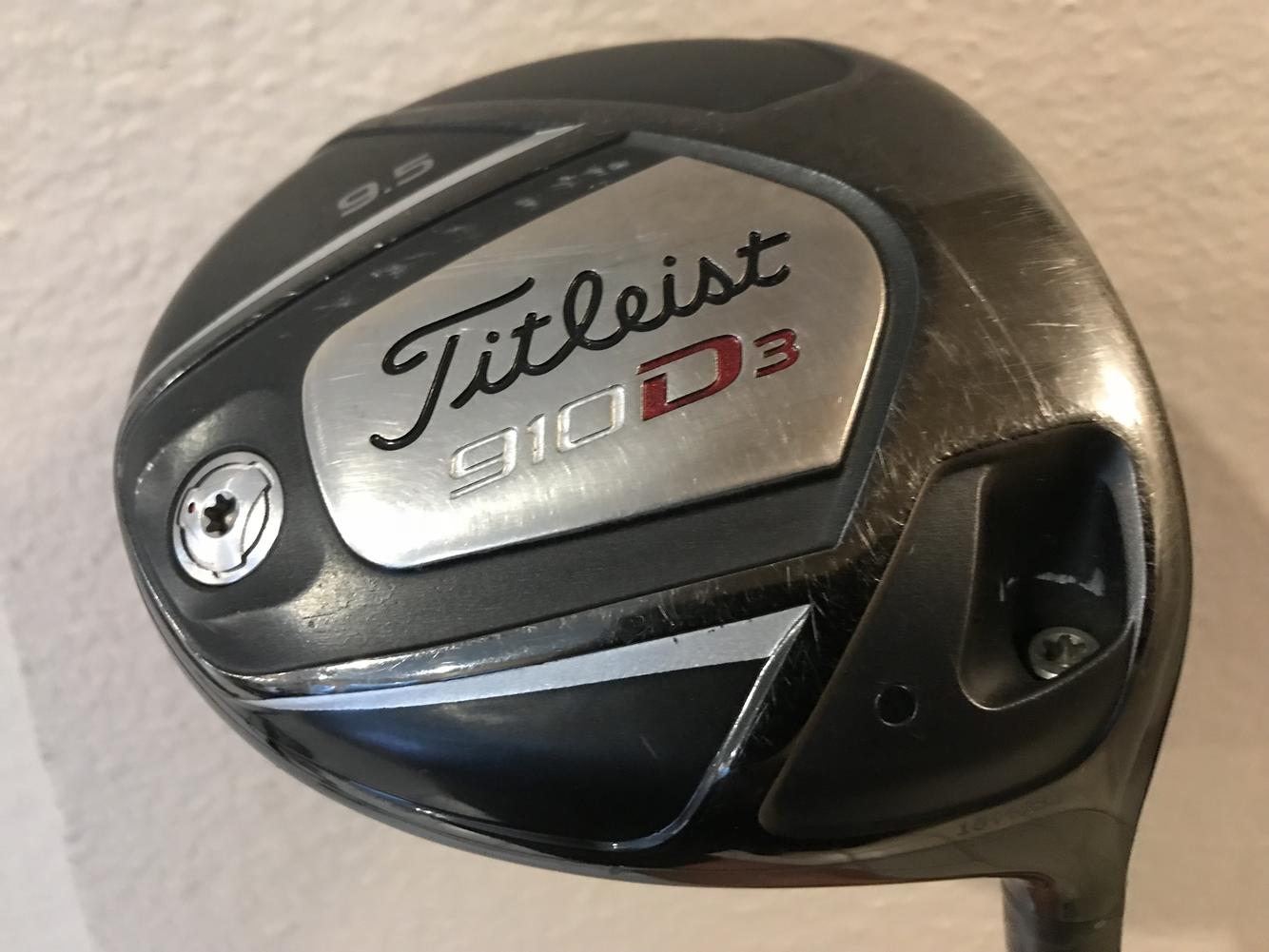 Titleist 910 D3 9.5* Driver with Diamana 72-gram Extra (X) Stiff Flex ...