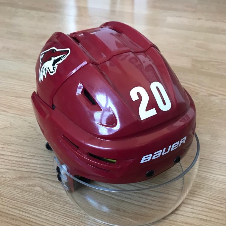 Arizona Coyotes Bauer Re-Akt Helmet Medium (CHRIS SUMMERS) | SidelineSwap