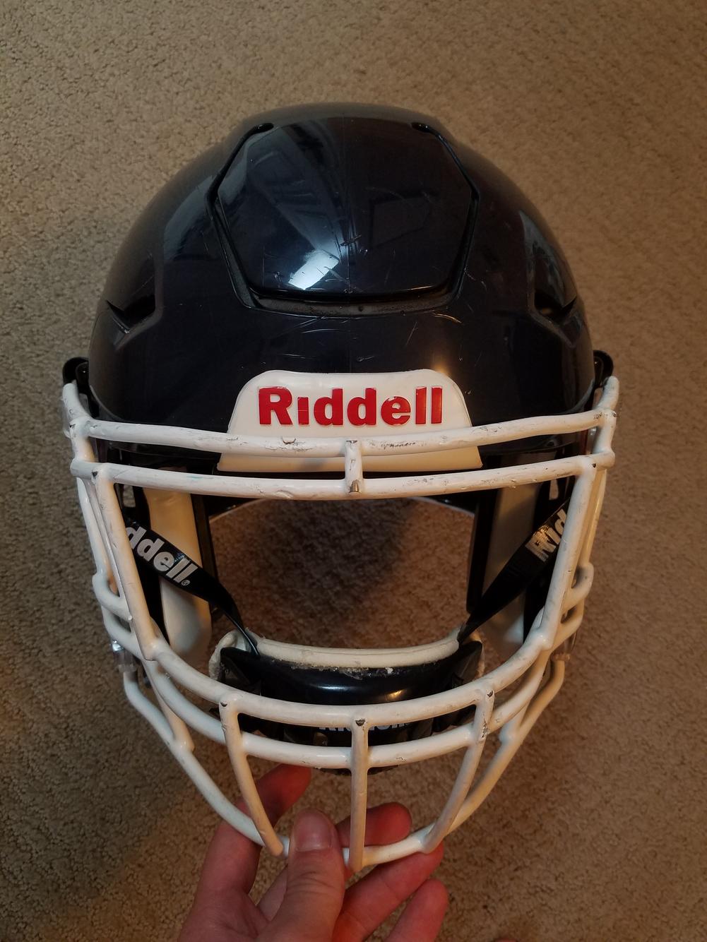 Riddell SpeedFlex Adult Football Helmet size Large color Navy Blue ...