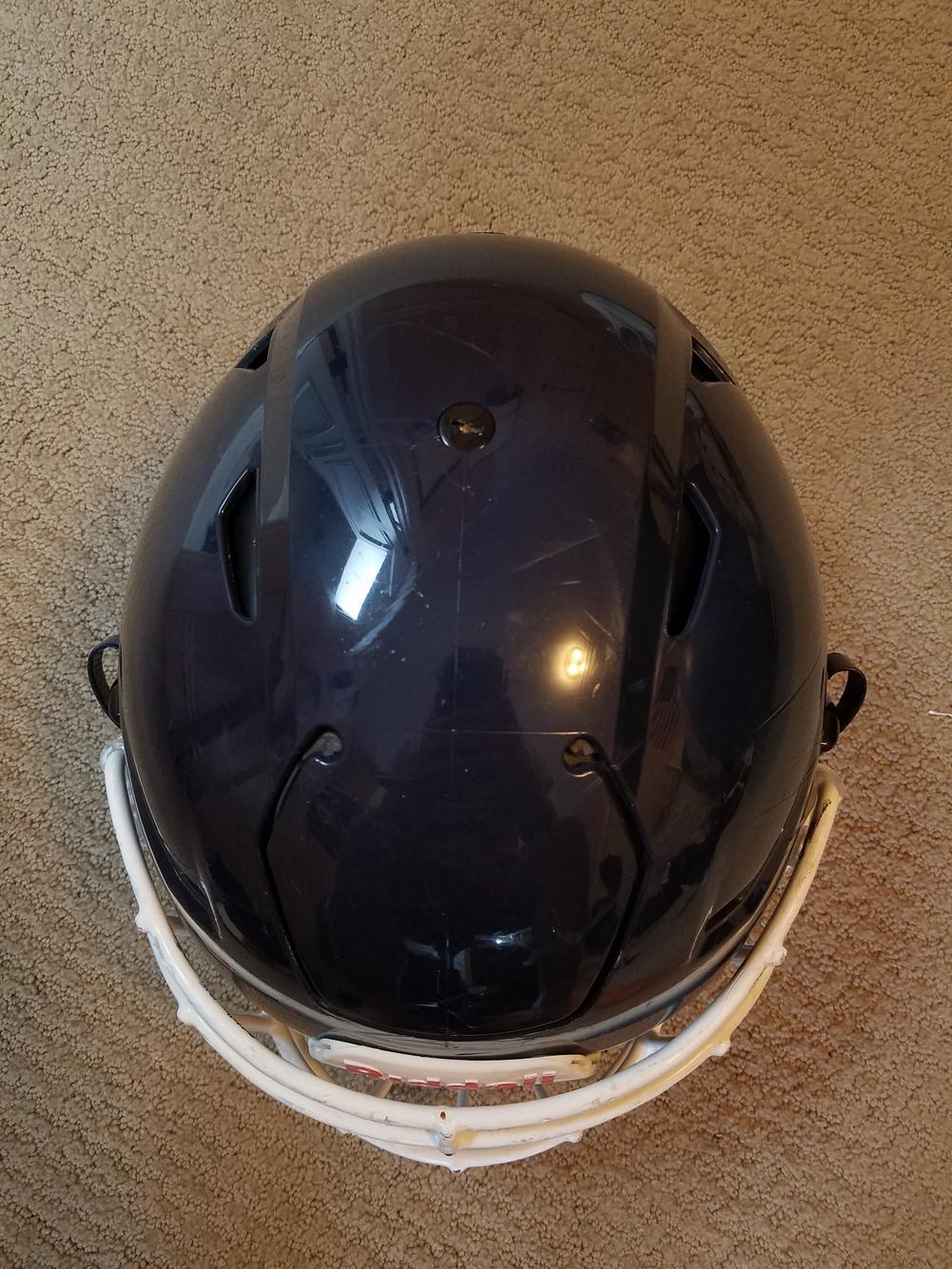 Riddell SpeedFlex Adult Football Helmet size Large color Navy Blue ...