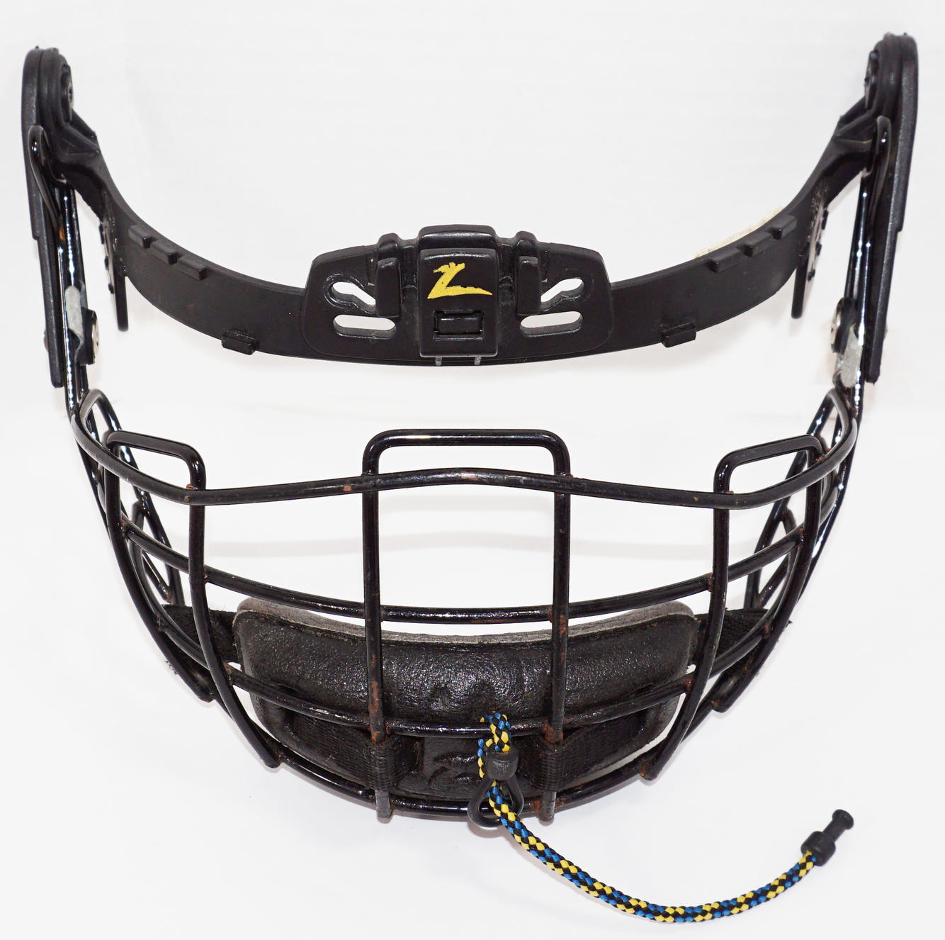 Z-LEADER CAGE ONLY - ICE OR ROLLER HOCKEY BLACK FACEMASK ADULT SMALL TO ...