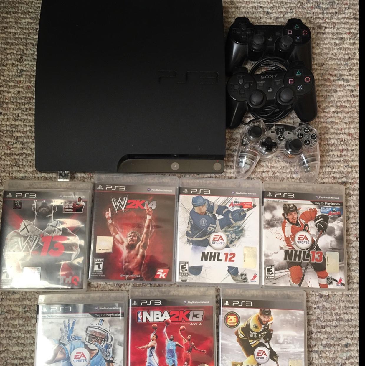 Sony PlayStation 3 PS3, WWE, NHL, NBA 2K, Madden | SidelineSwap