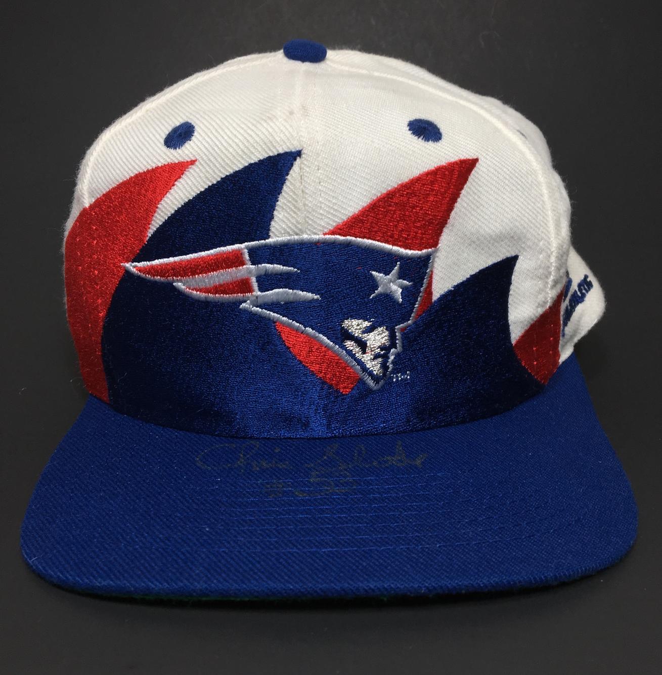 Rare Vintage New England Patriots Sharktooth Snapback Hat Logo Athletic ...