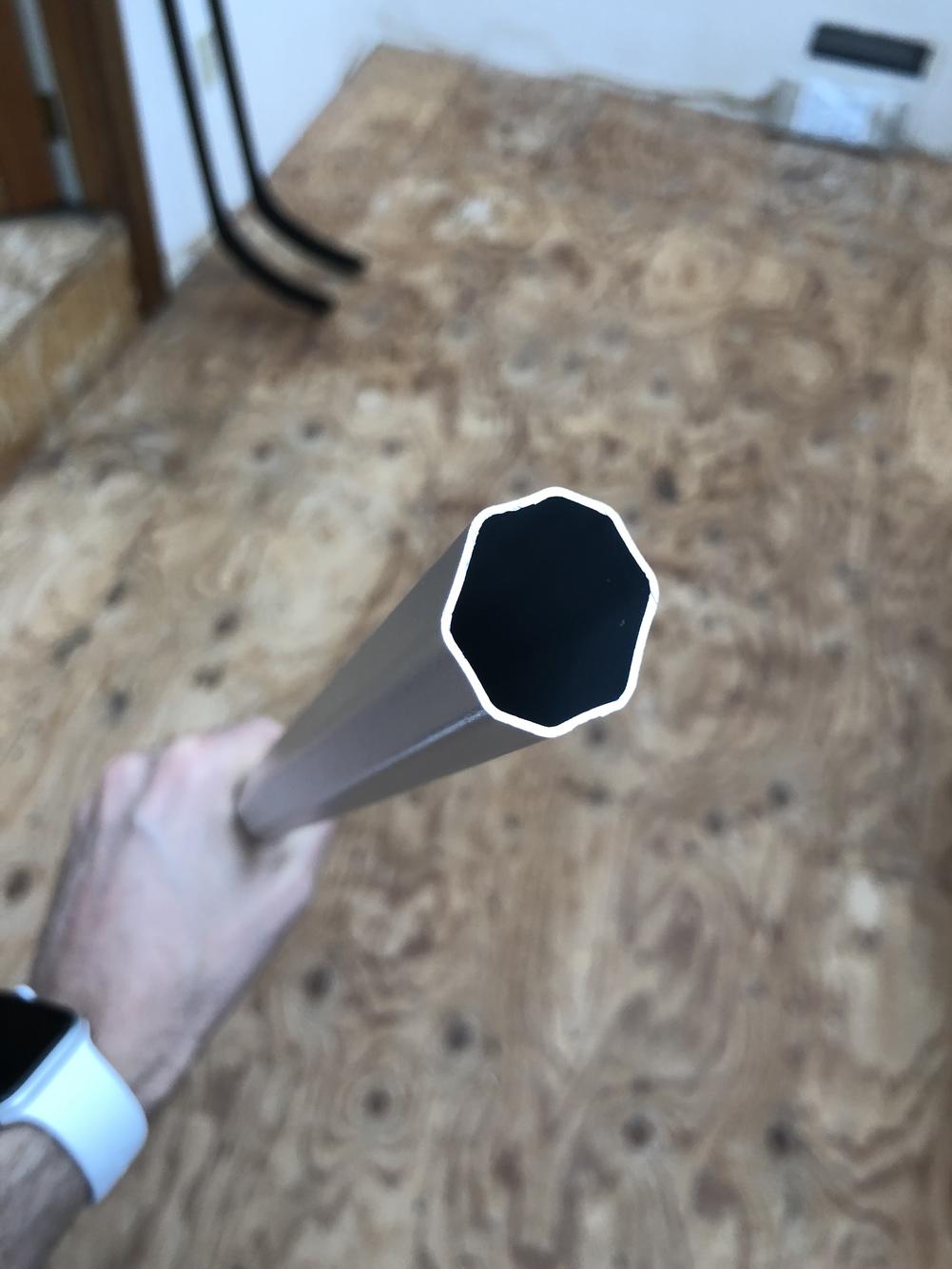 New Maverik Shaft blank prototype attach alloy shaft lacrosse handle ...