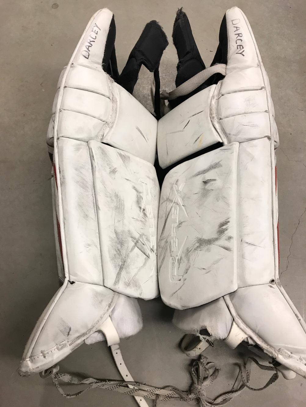 Bauer Reflex Used Goalie Pads Size 28” + 1” Junior | SidelineSwap