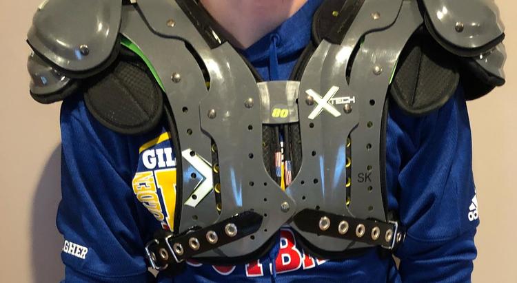 NFL Grade WR/QB Xtech Pads | Football Protective