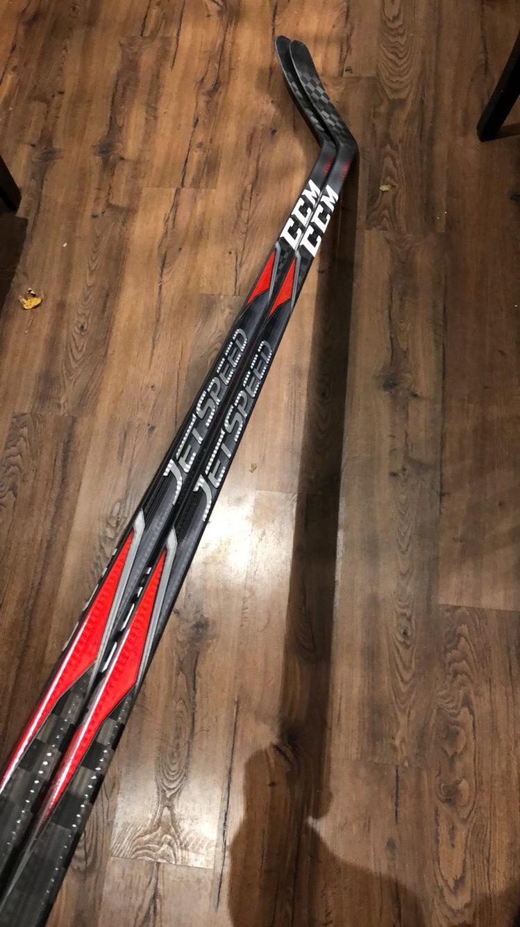 2 Pack - CCM Jetspeed LH 80 Flex toe curve | SidelineSwap