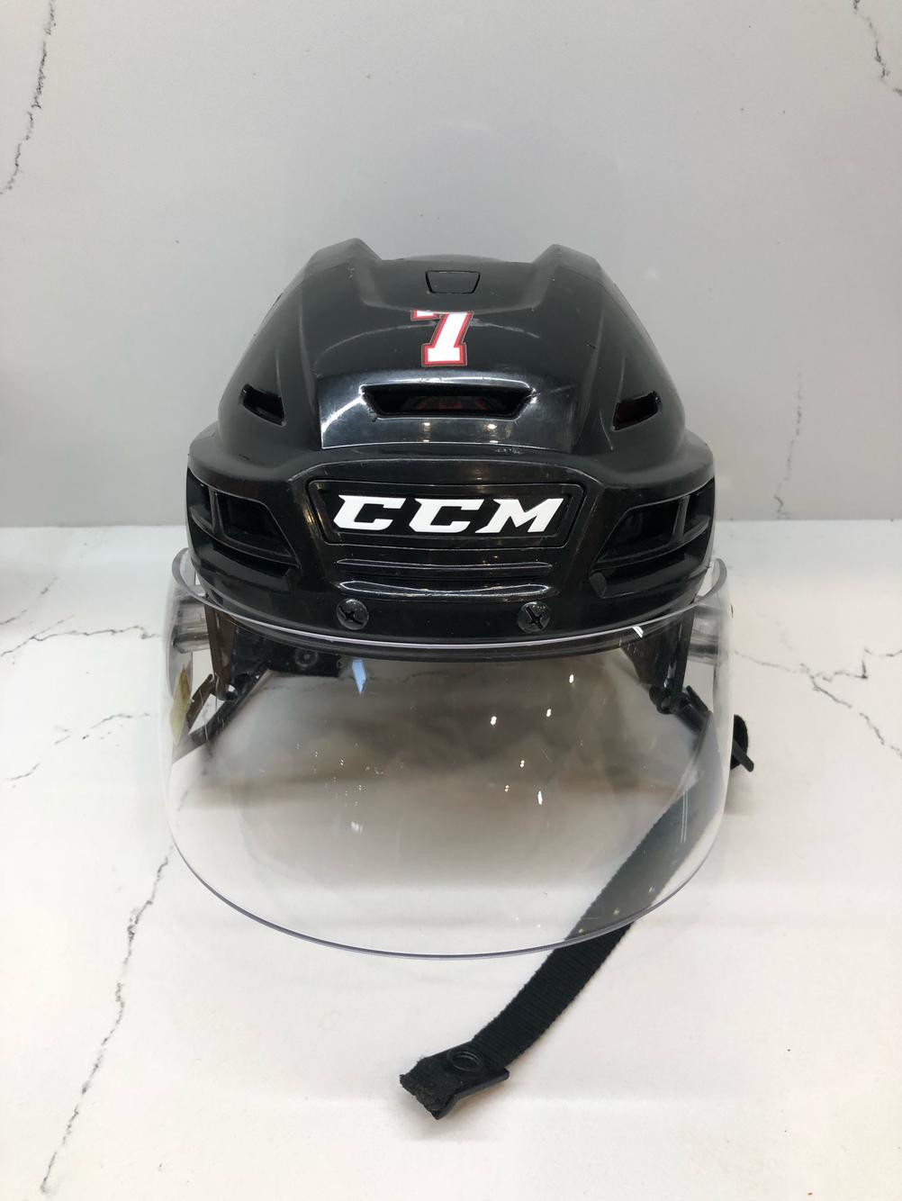 Used Small PRO Stock CCM Resistance Helmets with CCM revision visor ...