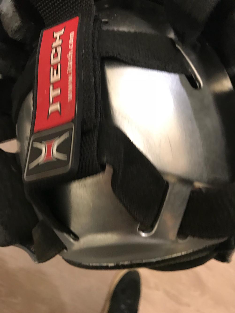 Silver Itech Senior Goalie Mask Helmet | SidelineSwap