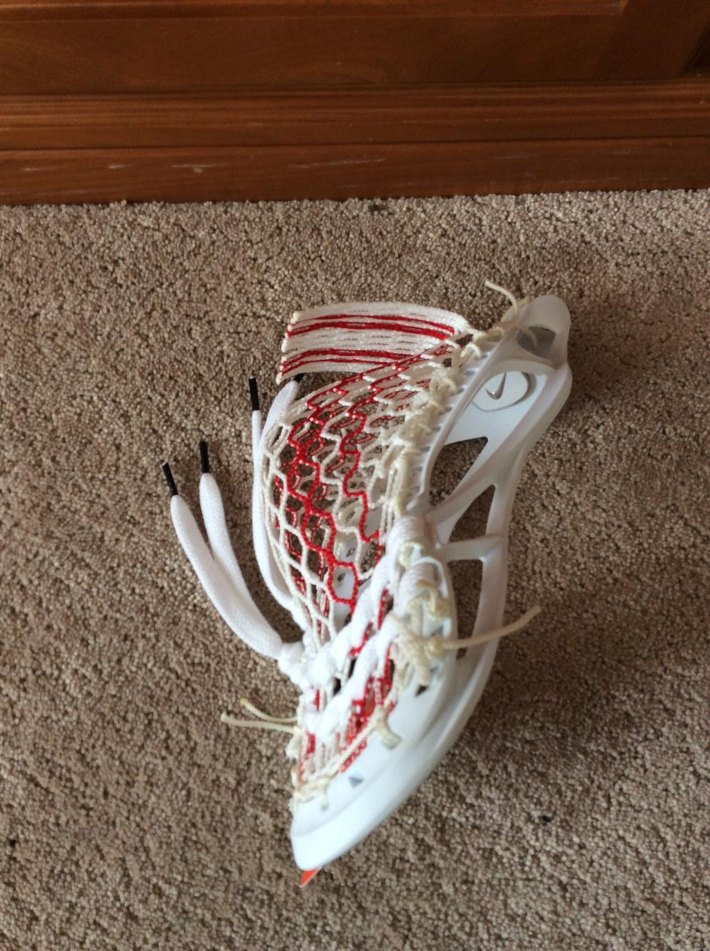 NEW WITH TAGS PROFESSIONALLY STRUNG Nike Lakota w/ STX Memory Mesh | SidelineSwap