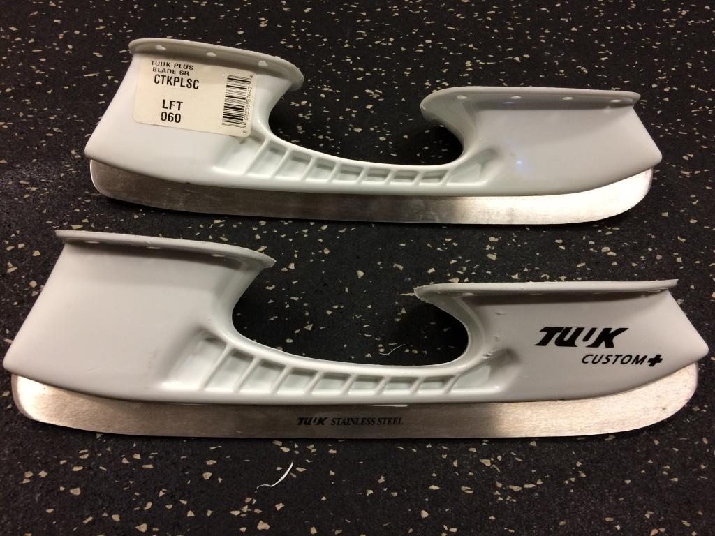 Bauer Tuuk Skate Blades Steel and holders Many Sizes Available ...