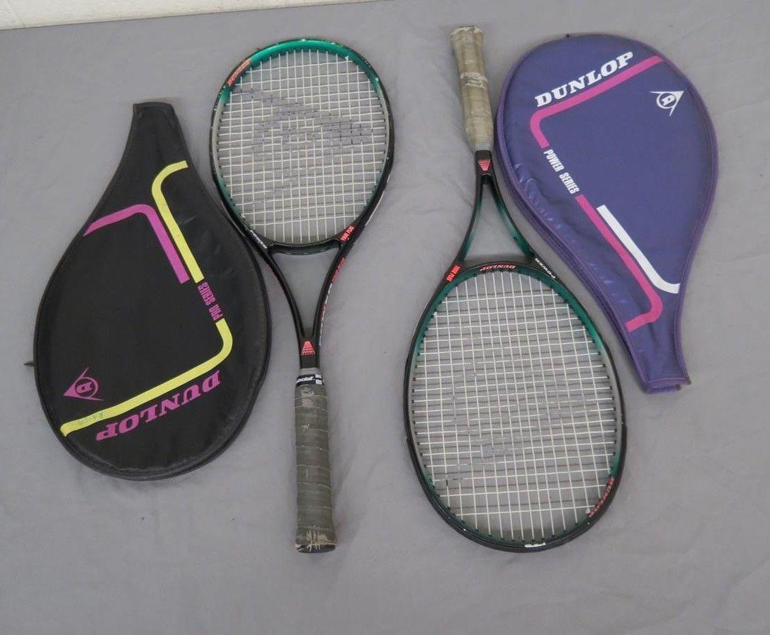 Vintage Dunlop Max 200G McEnroe Graphite Injection Tennis Racquet w/4-1 ...