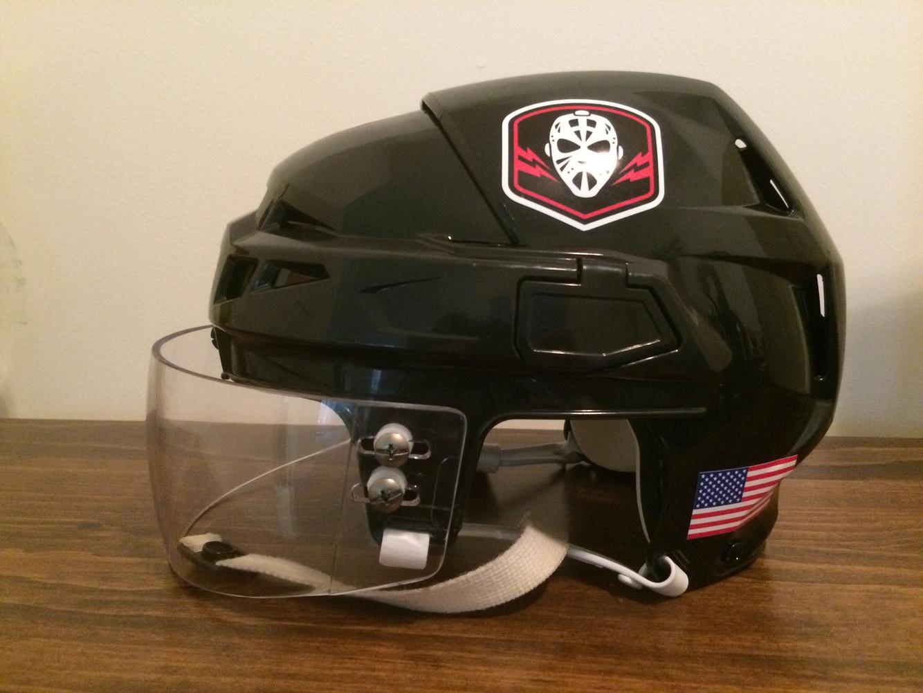 CCM V08 Helmet Pro Stock with Visor | SidelineSwap