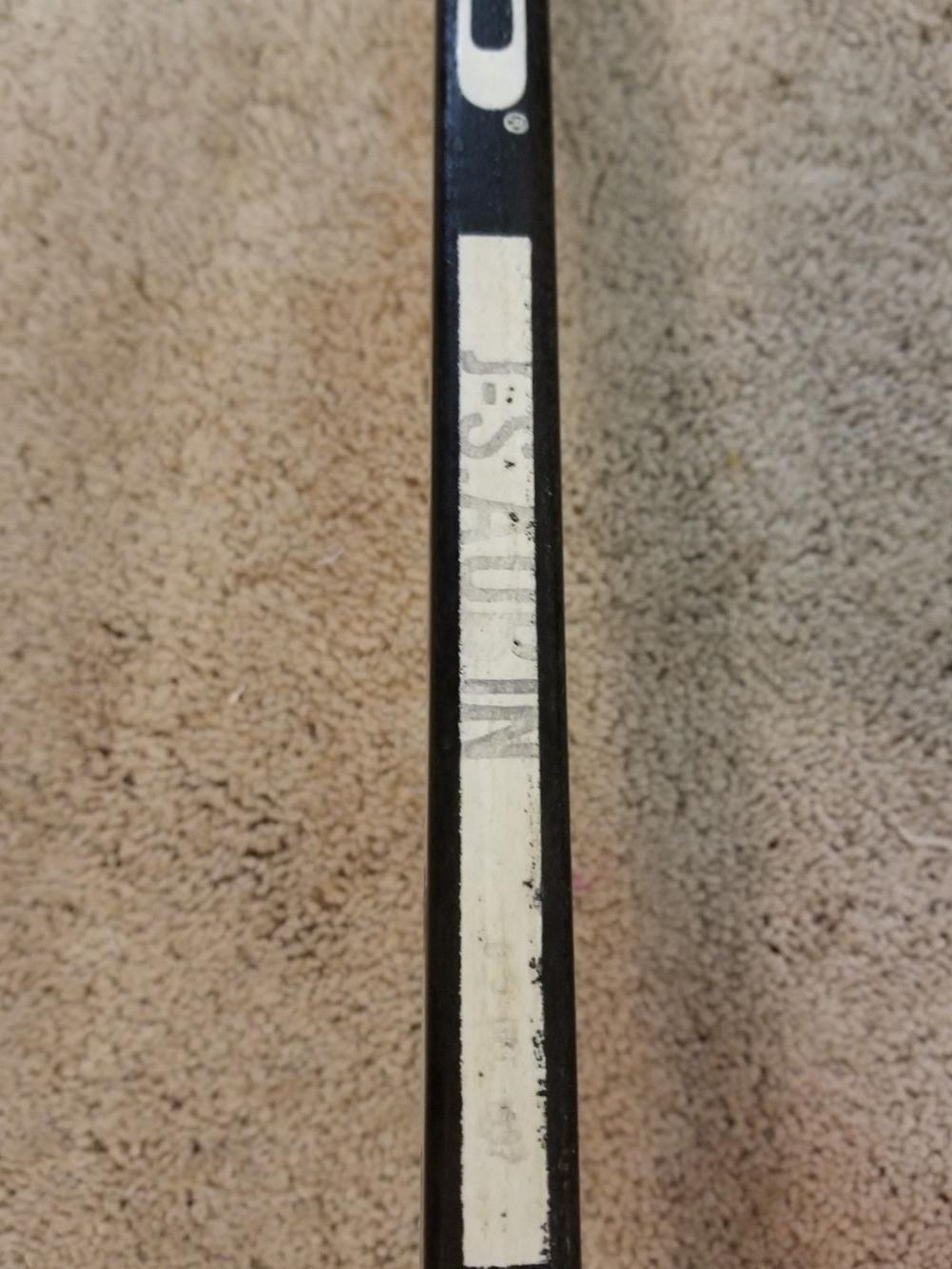 JS AUBIN 97'98 Signed PRE-ROOKIE Pittsburgh Penguin Game Used Hockey ...