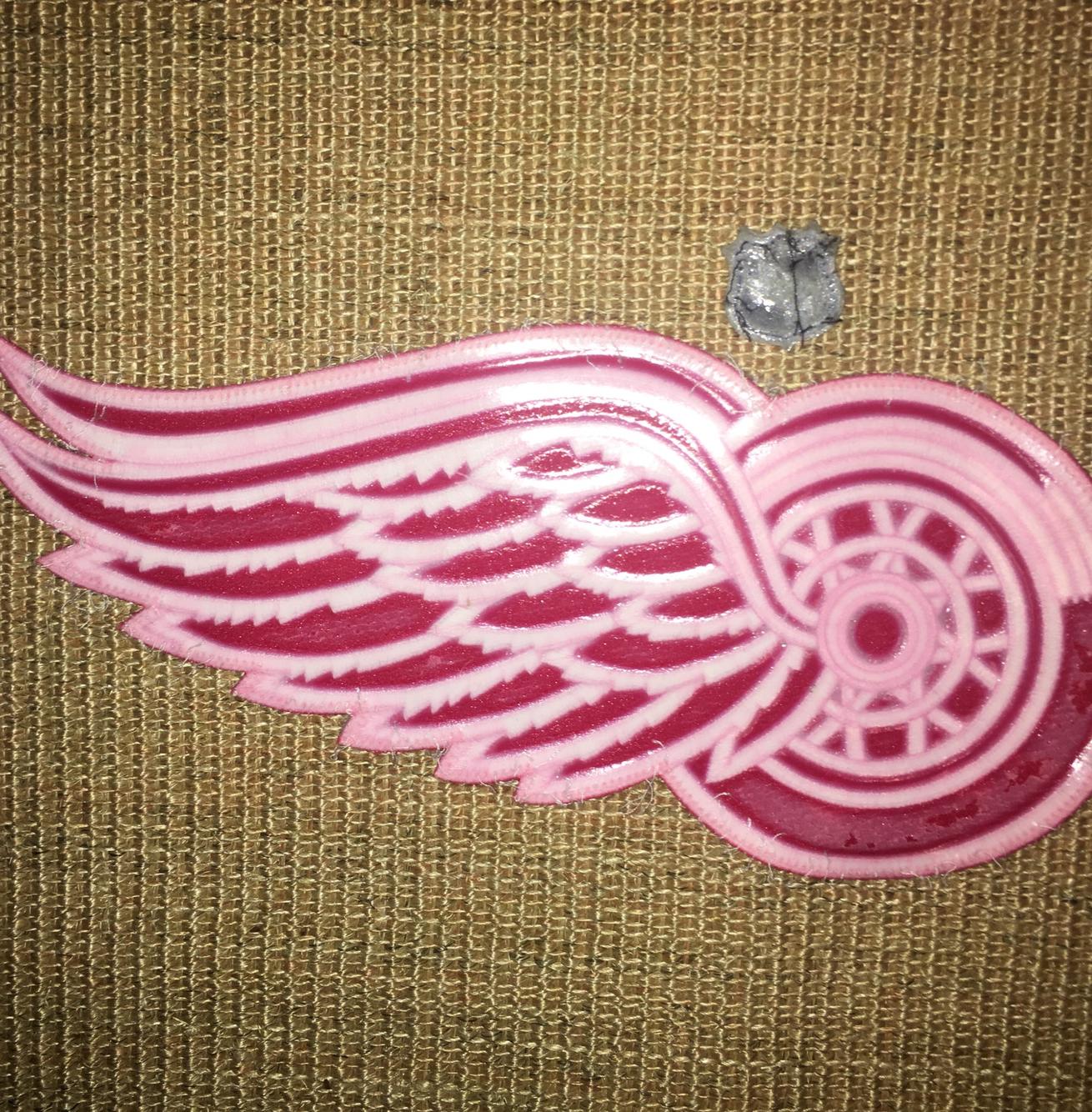 NHL Detroit Red Wings Crest Logo Chest Emblem | SidelineSwap