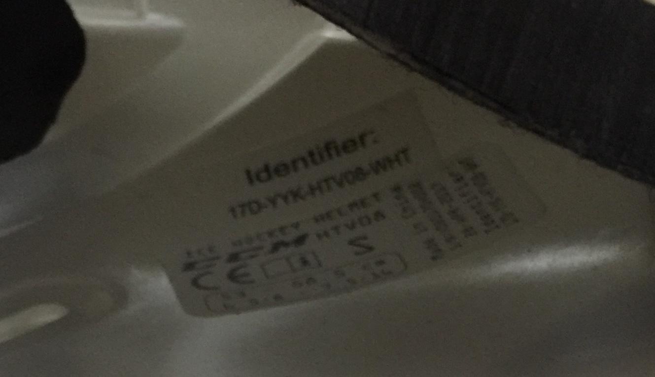 CCM HT V08 Pro Stock Hockey Helmet Small White CCM Visor AHL 9471 ...