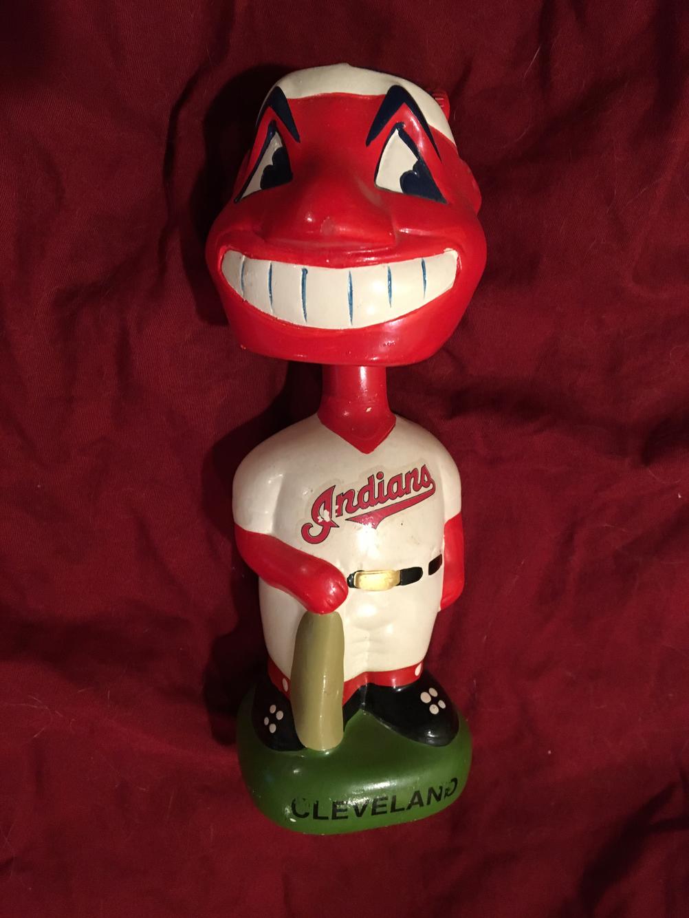 Chief Wahoo Cleveland Indians Mascot MLB Baseball Bobblehead | SidelineSwap