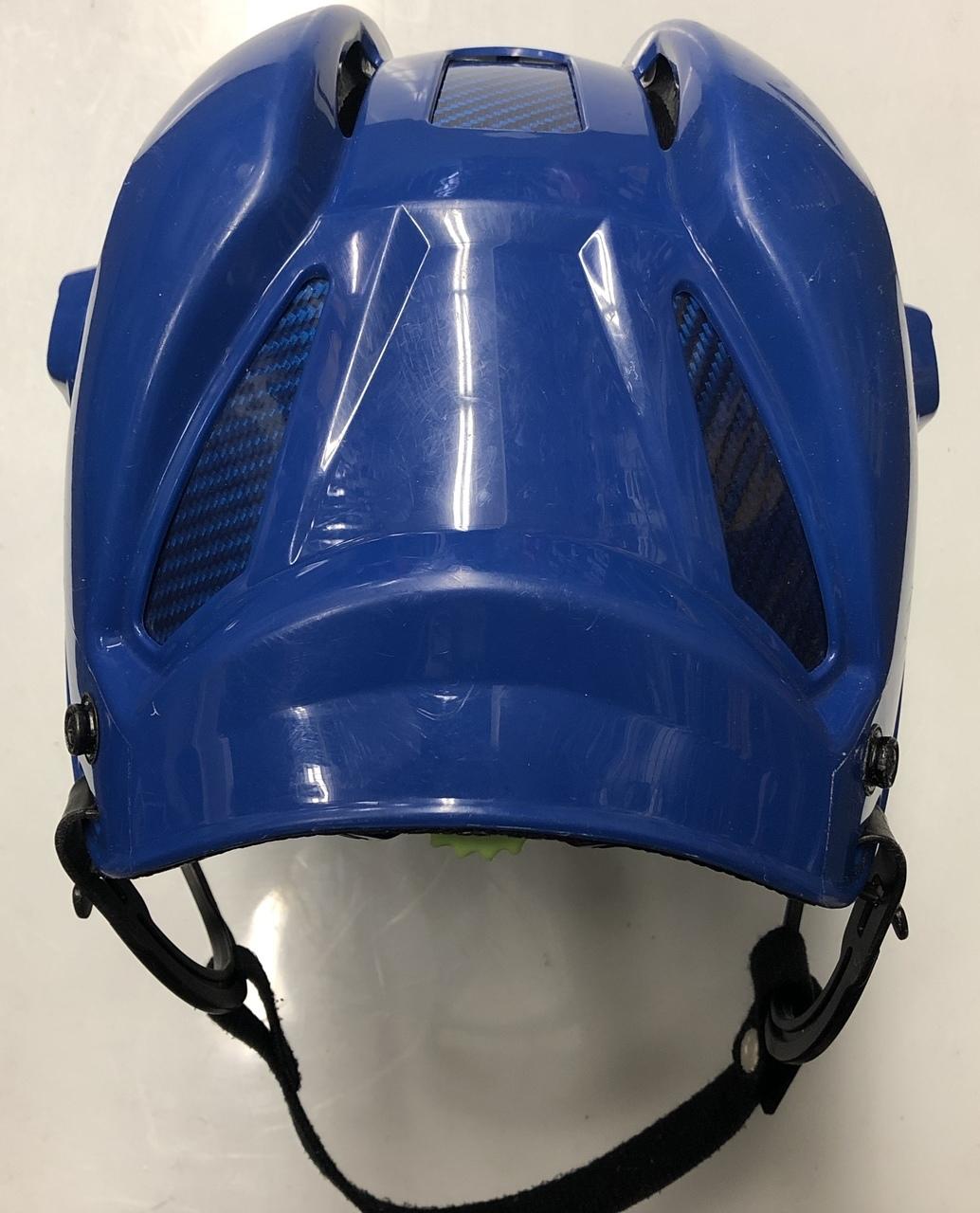 REEBOK HT 11K PRO STOCK HOCKEY HELMET ROYAL BLUE MEDIUM 4063 | SidelineSwap