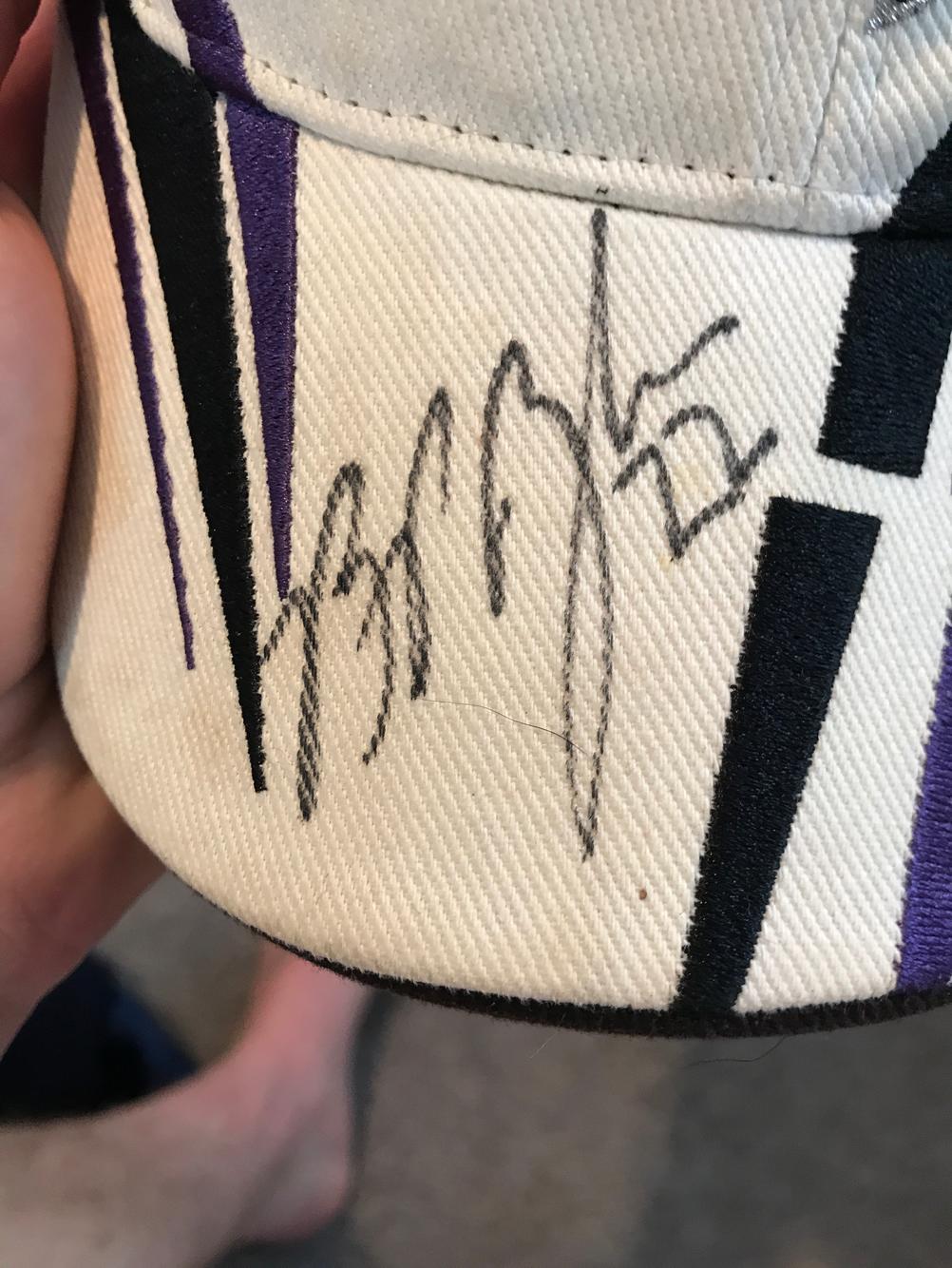 Brian Boyle Autographed Manchester Monarchs Hat | SidelineSwap