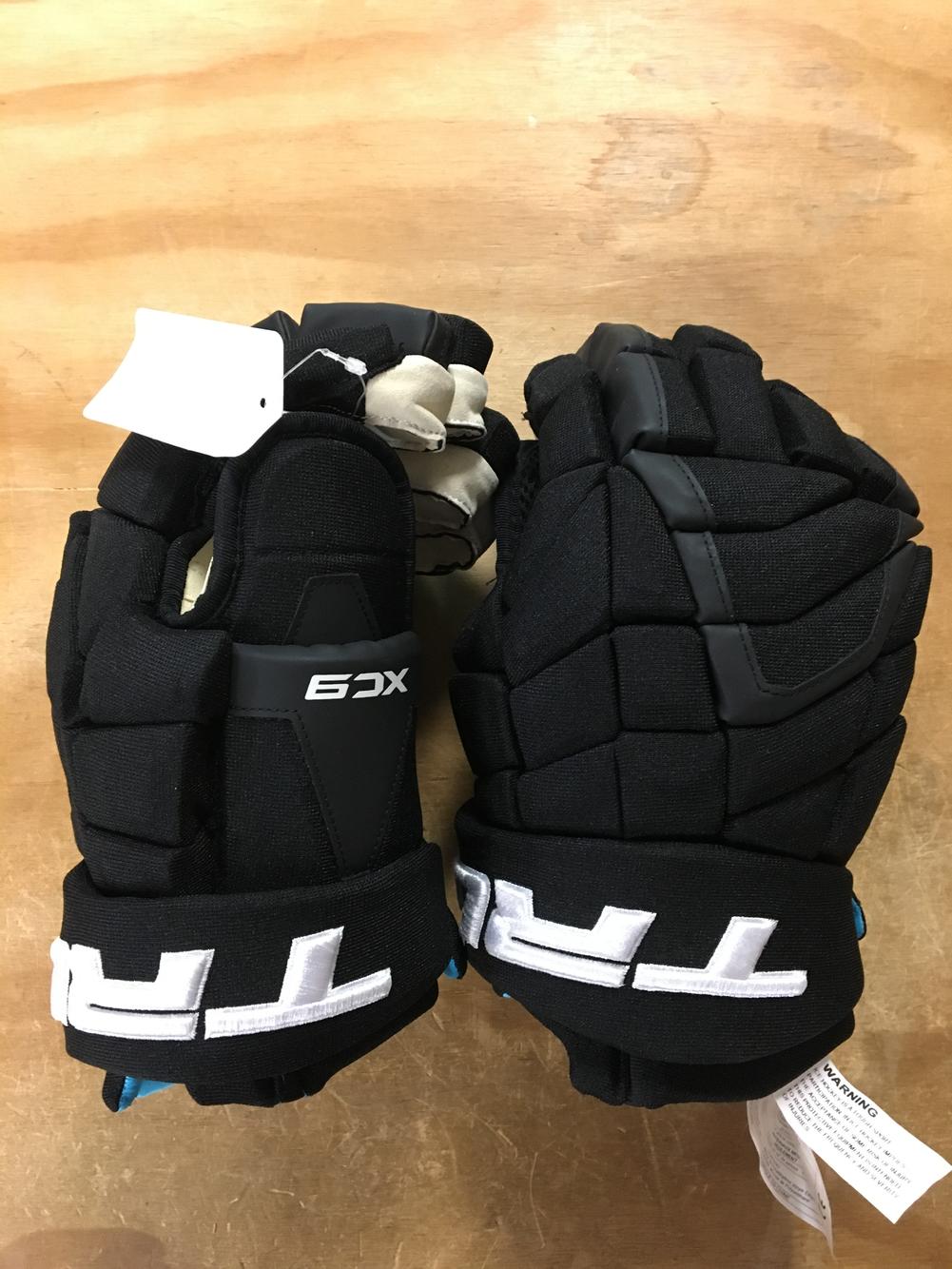 New True XC9 15" Black Pro Stock Gloves | SidelineSwap