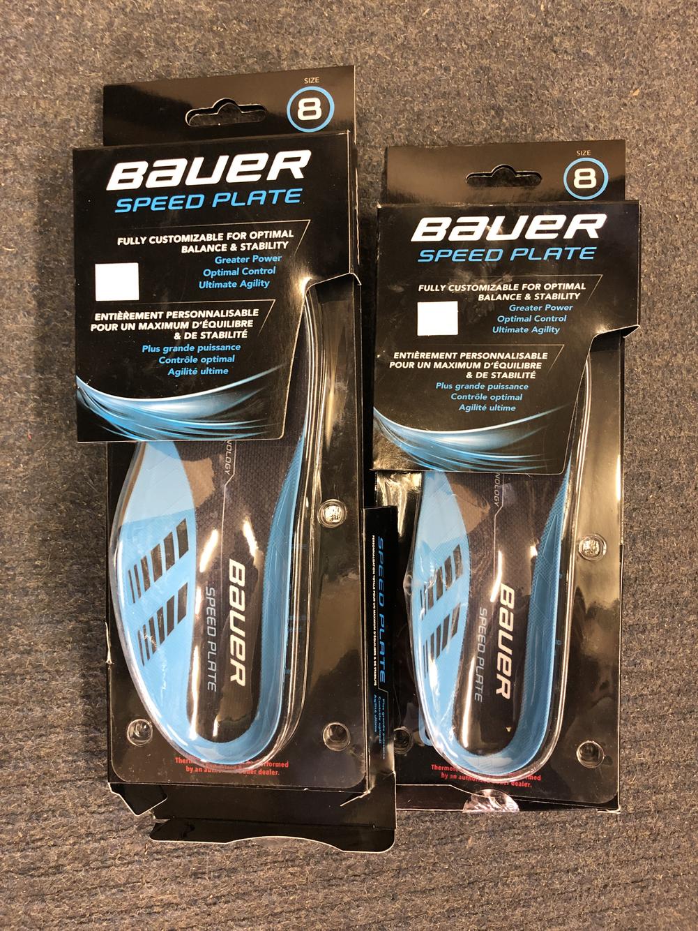 New Bauer Speed Plates Senior Size 8 | SidelineSwap