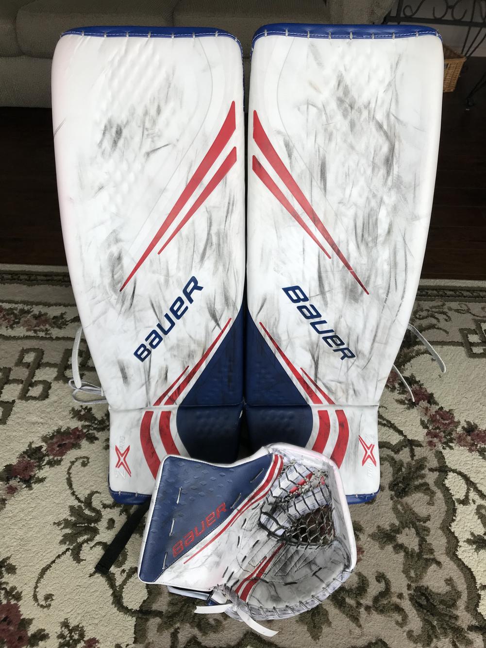 Bauer 2X Goalie Full Set Regular Senior Pro Stock | SidelineSwap