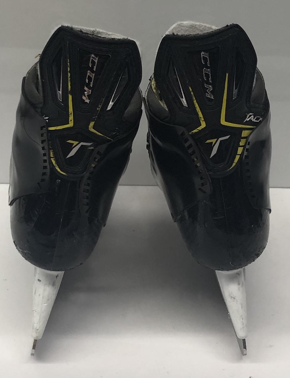 CCM SUPER TACKS CUSTOM PRO STOCK HOCKEY SKATES 9 D USED 4529 | SidelineSwap