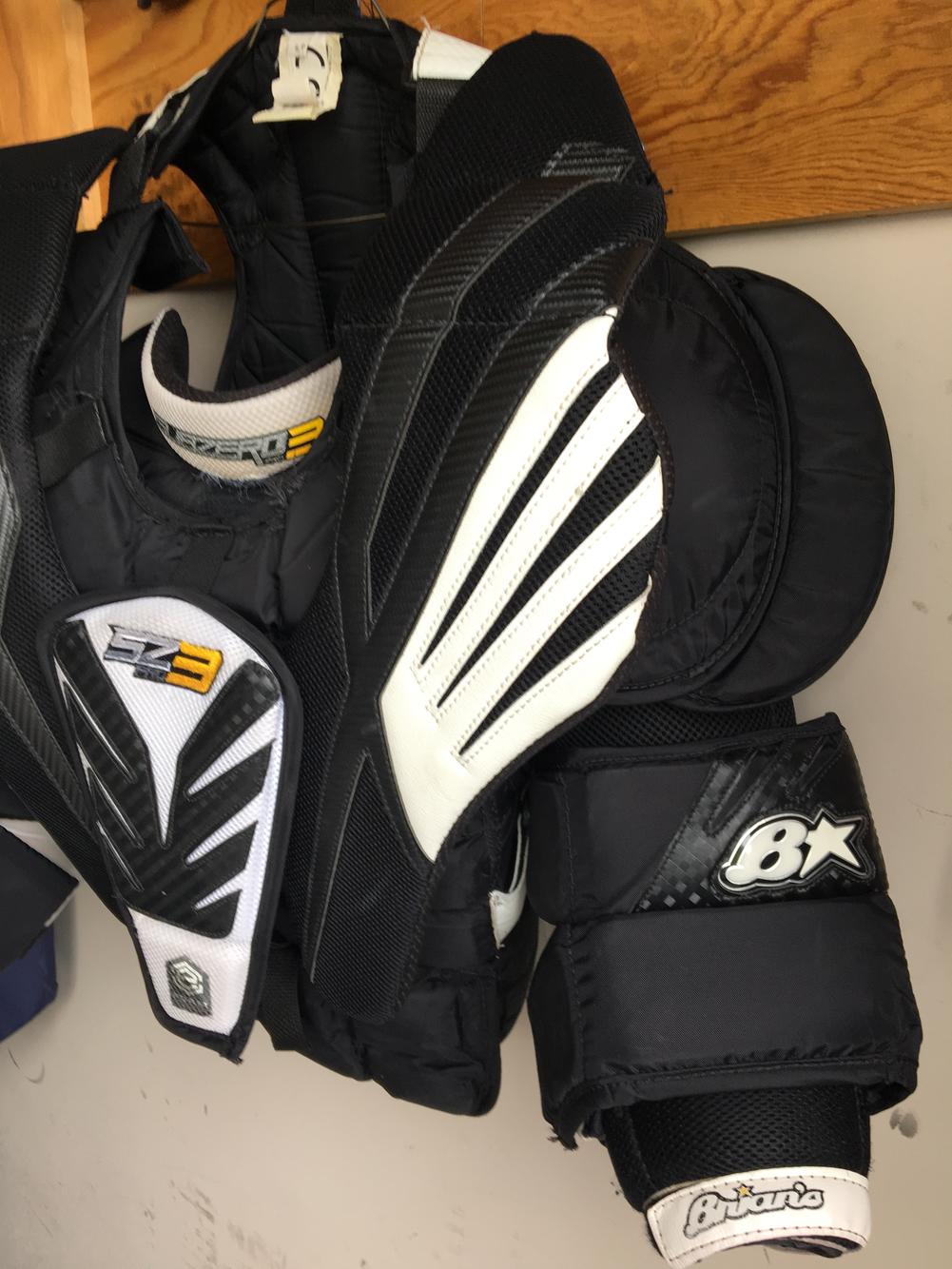 Brian Sub Zero III Pro Chest Protector - Senior Small. Used for one ...