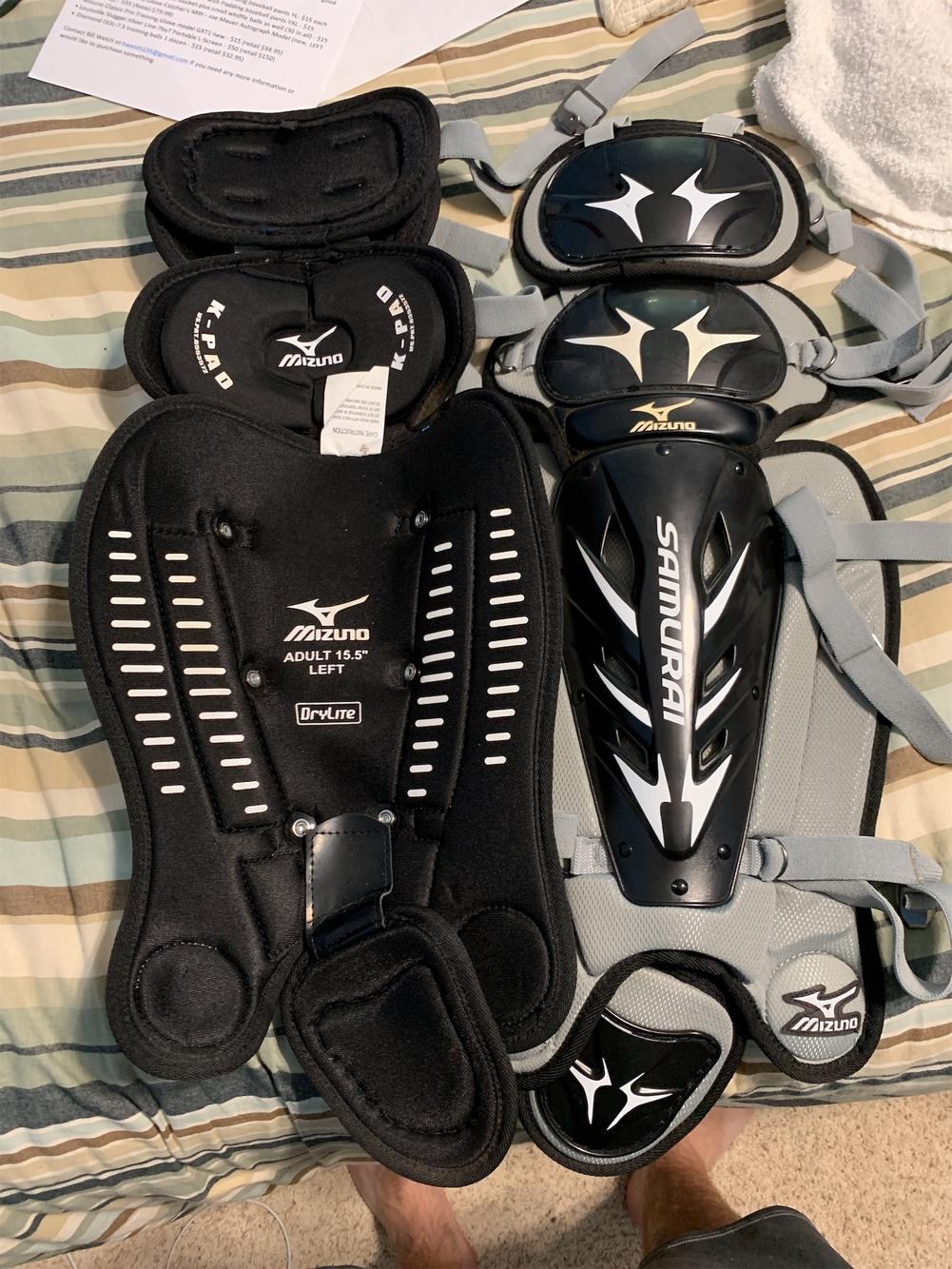 Mizuno Catcher's Leg Guard Adult | SidelineSwap