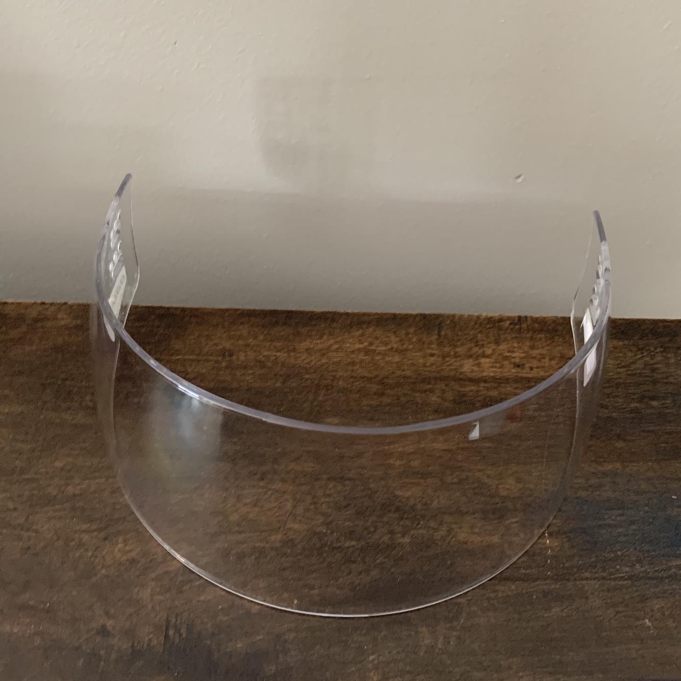 [PRO STOCK] Bauer HDO Pro Straight Cut Visor W/ Screws | SidelineSwap