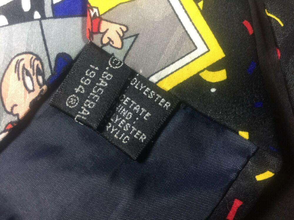 TAZ MLB Baseball Looney Toons SUPER AWESOME 1990s VINTAGE Necktie Tie ...