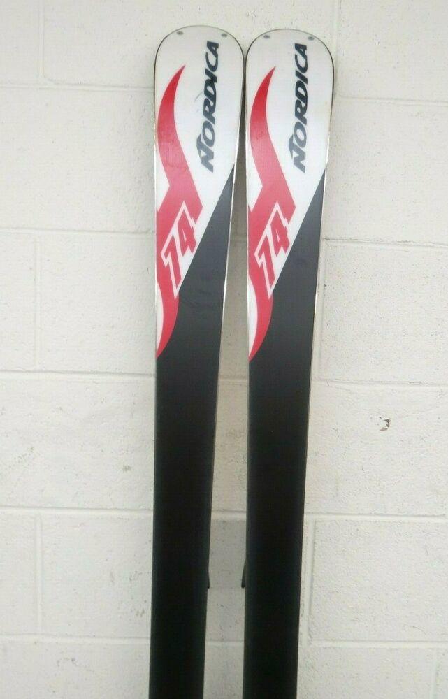 Nordica HOT ROD Modified 162cm 119-74-104 Skis w/Marker N0312 Titanium ...